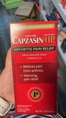 Capzasin-HP High Potency Arthritis Pain Relief Cream, 0.1%