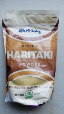 Blue Lily Organics Haritaki Powder (Terminalia Chebula)