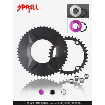 PASS QUEST X110 3-S 4爪 全封闭隐藏钉双盘 偏移量变速盘 SPRILL