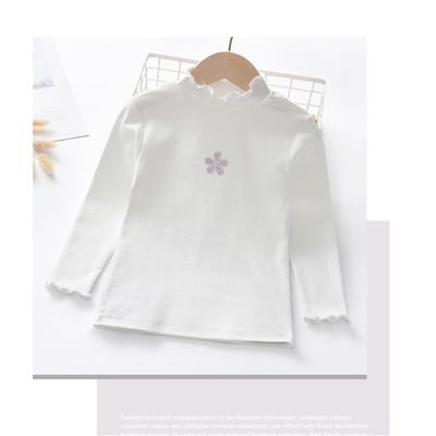 婖衣女童秋装纯棉长袖T恤