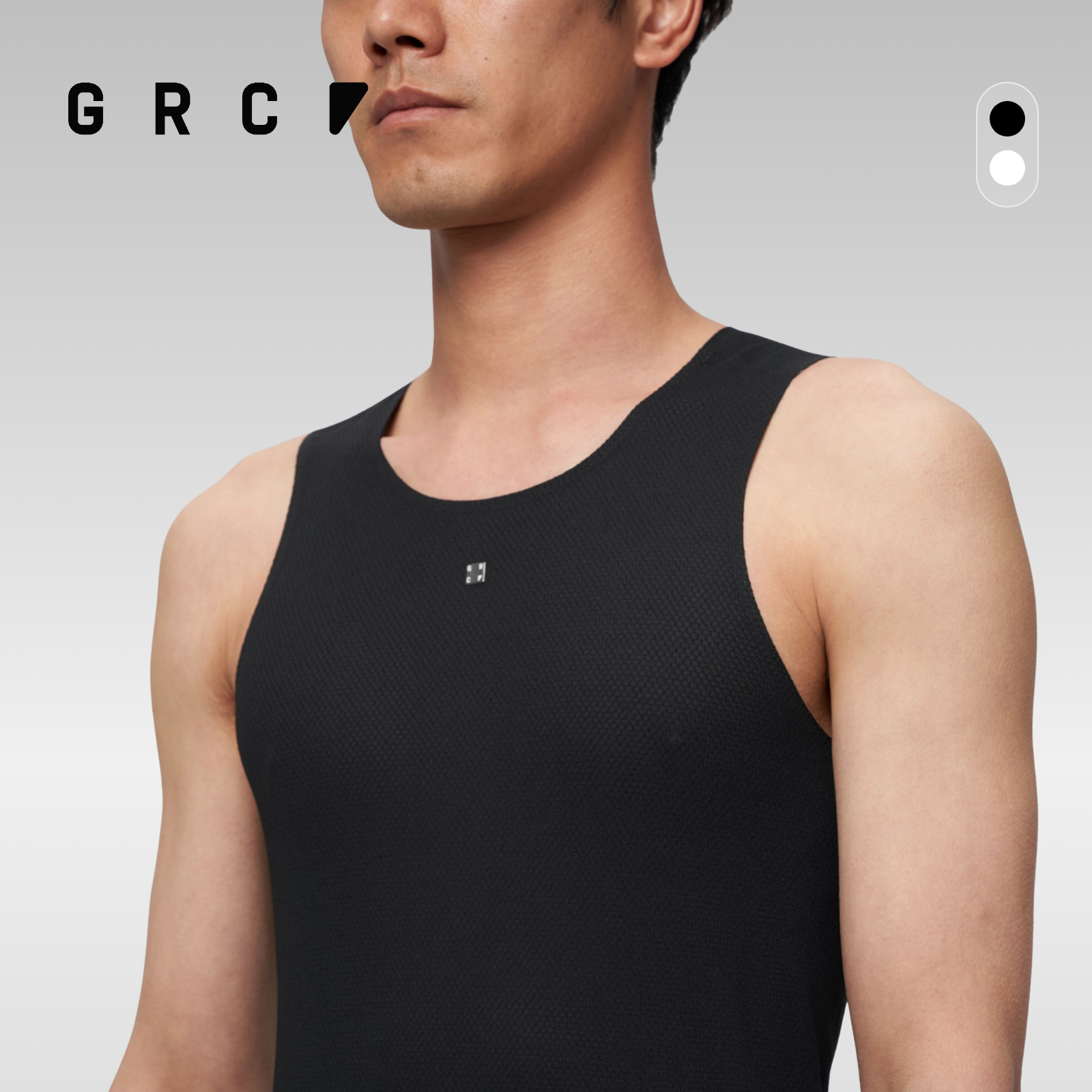 GRC夏季新款BLACK LABEL黑标骑行服速干公路车排汗衫打底内搭衬男
