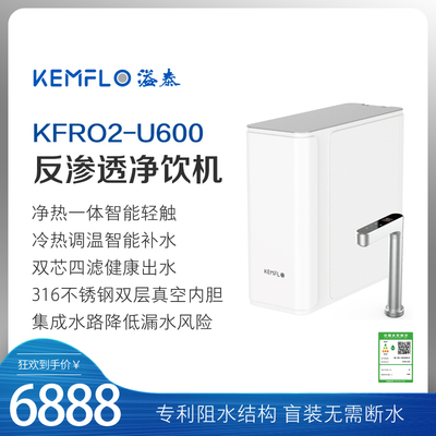 U600家用直饮机RO反渗透加热