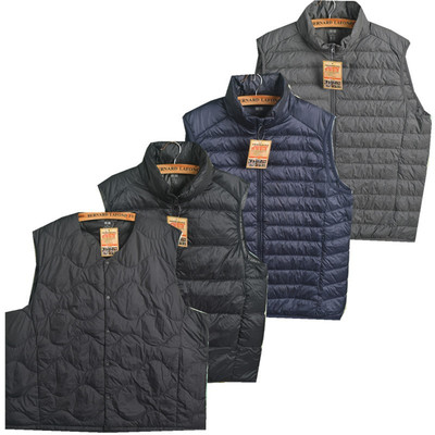 拉链休闲立领宽松保暖羽绒马甲