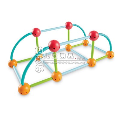 玩具建构几何立方体积木科学实验