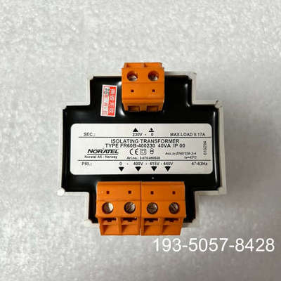 原装正品Noratel箭猪变压器FR60B-400230，40VA价格详谈
