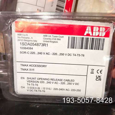 ABB线圈1SDA054873R1ABB分励脱扣器详谈报价