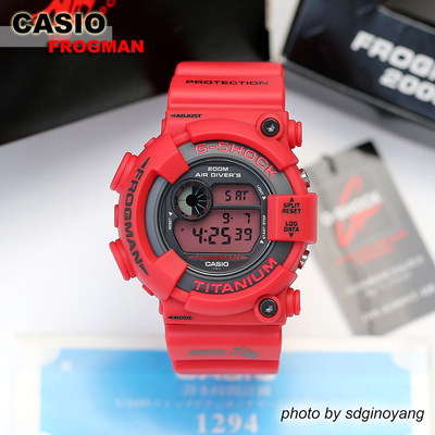 CASIO卡西欧G-SHOCK FROGMAN DW-8200NT-4JR(蛙后)血蛙人全新结束