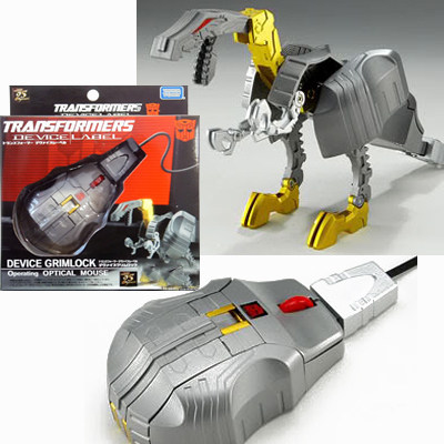 TAKARA 变形金刚 USB鼠标钢锁铁甲龙耳机轰隆隆迷乱电脑周边 现货