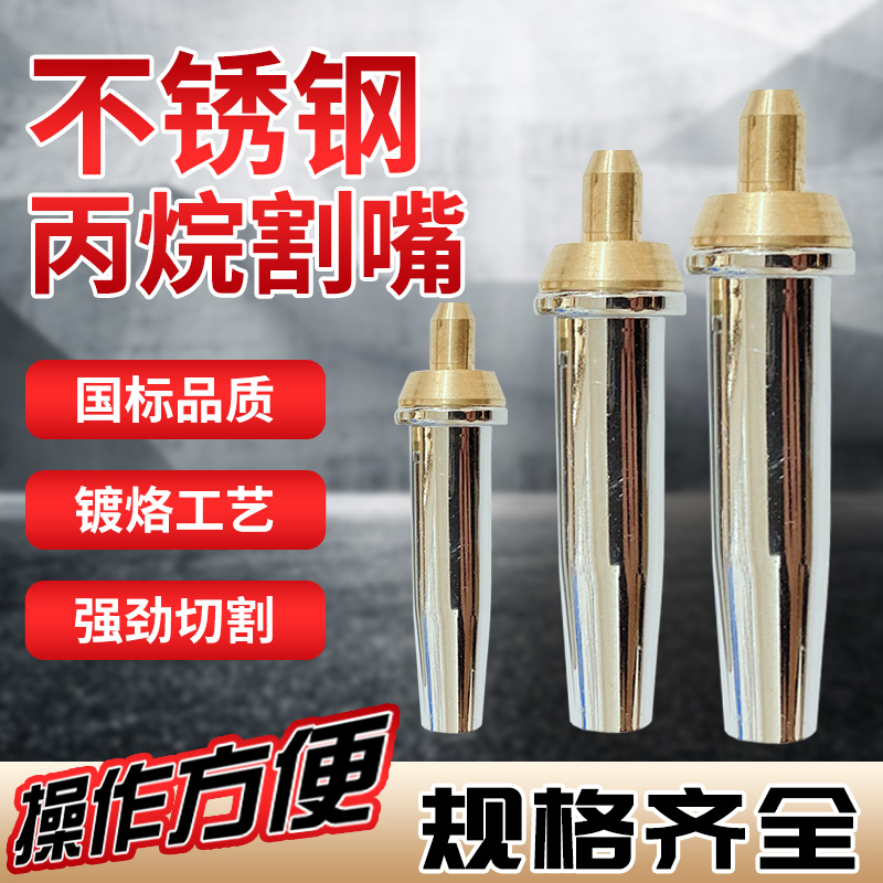 割枪分体式丙烷割咀不锈钢煤气液化气梅花割炬割咀G07-30 100 300