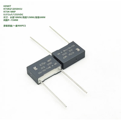12nF123J1250VDCKEMETR75RI2