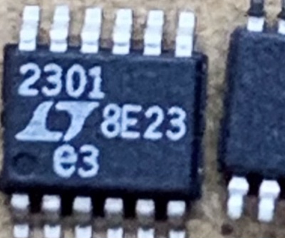 进口正品 丝印2301 LTC2301IMS 模数转换器芯片 MSOP-12 LTC2301