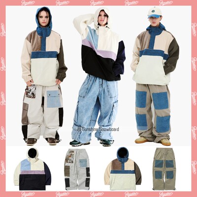 2425BSRABBIT韩国滑雪服单板双板男女款上衣