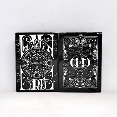 美國進口 Smoke & Mirrors V2 Relaunch 煙與鏡 黑 限量撲克牌