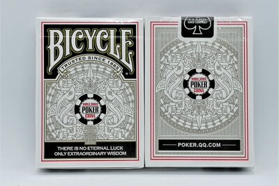 美國進口 BICYCLE-WSOP China 德州 大字 紙制 撲克牌