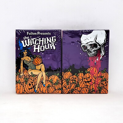 美國原裝進口 FULTONS WITCHING HOUR 富爾頓午夜 收藏 撲克牌
