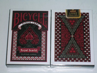 美國原裝進口 Bicycle Royal Scarlet Playing Cards 撲克牌