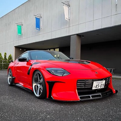 Veilside RZ34 尼桑 400Z 宽体大包围 前杠后杠 前后轮眉 尾翼