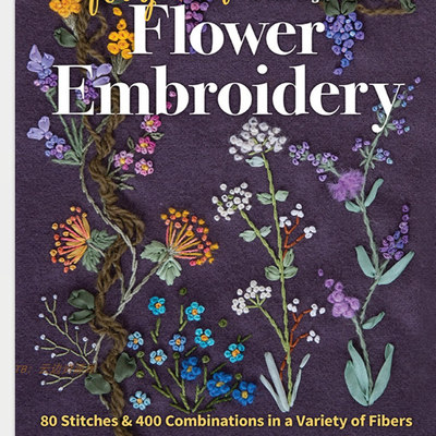 718「英文」Foolproof Flower Embroiderv 80款绣花针盒针迹绣花