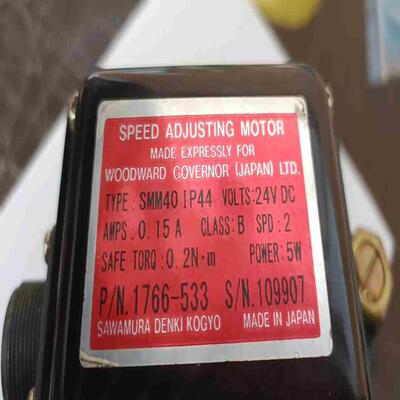 调速器马达 SMM40 1766-533  woodward议价