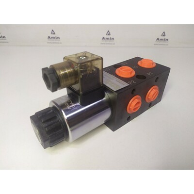HYE6238-D24 Selektor Ventil 6-way Port : 1cm Bspp 24VDC