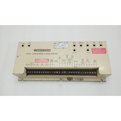 Woodward 9905-377 Rev. A ,2301A Carga Compartir Y Velocidad