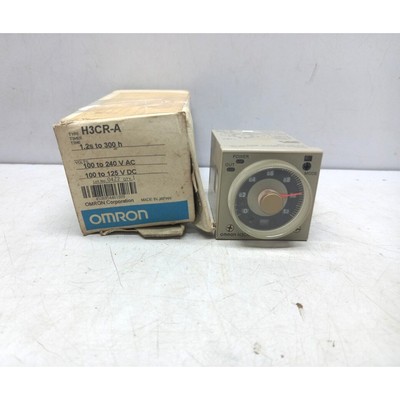 Omron H3CR-A Time Delay Relay 1.2S To 300H 100To240Vac 100To