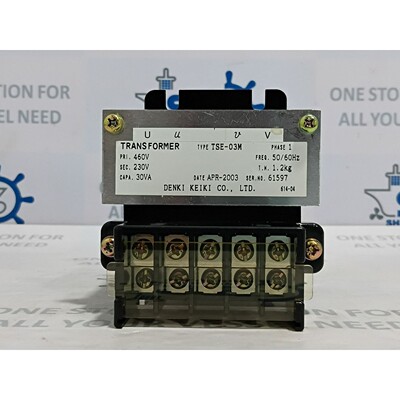 Denki Keiki TSE-03M 变压器 460/230V 30伏安