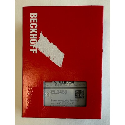 Beckhoff EtherCATKlemme 3KanalAnalogEingang  EL3453  Neu in