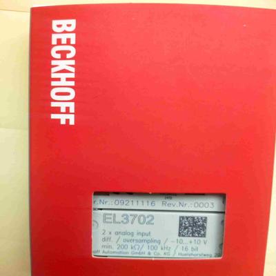 EL3702倍福模块行货没拆封供应顺丰议价