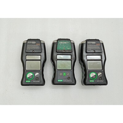 Lot OF 3 MSA ORION Multigas Detector 2PC + PLUS 1PC (For Par