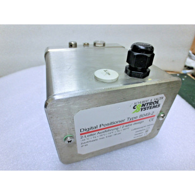 Schubert & Salzer 8049 - 2 数字定位器,2 线设计,二手,Ger+9680