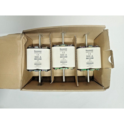 Bussmann 500NH3 G-690 500A 690V H.R.C. fuses - NEW (Lot of 3