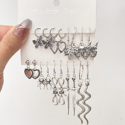 Earrings Fashion Earring hoop Earings Women set earing pearl