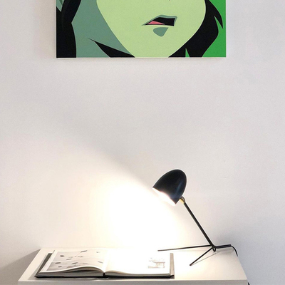 法国原装进口Serge Mouille现代简约轻奢卧室书房个性装饰台灯