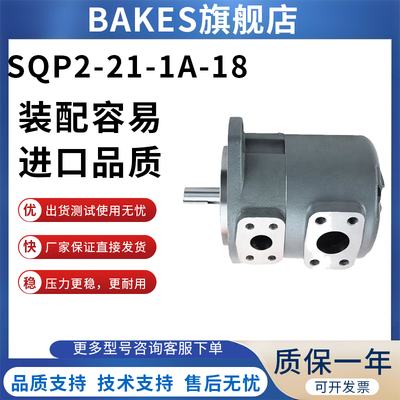 BAKES东京计器油泵SQP2-10/12/14/15/17/19/21-1C-18挤压机叶片泵