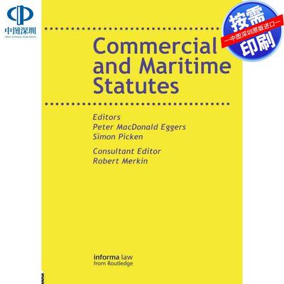 预售【按需印刷】英文原版 商业与海事法规 Commercial and Maritime Statutes 原装进口正版书籍