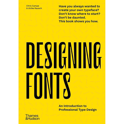 英文原版 Designing Fonts 字体设计:专业字体设计简介 平面设计指南 专业字体设计导论 进口正版书 原版书