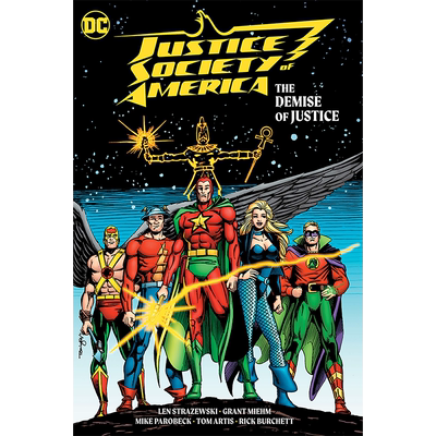 英文原版 DC漫画 Justice Society of America: The Demise of Justice 美国正义协会 绘本