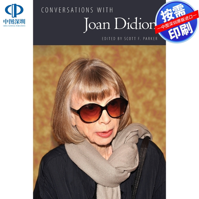 预售【按需印刷】英文原版 与乔安·迪迪恩的对话 Conversations with Joan Didion 原装进口正版书籍