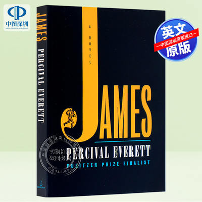 英文原版 詹姆斯 James 文学小说 2024布克奖长名单 纽约时报畅销书 Percival Everett 世界现当代文学作品
