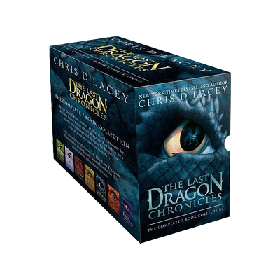 现货 英文原版 Last Dragon Chronicles 7 Copy Slipcas最后的龙神话 7册礼盒装 奇幻小说 进口正版书