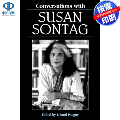 预售【按需印刷】英文原版 与苏珊·桑塔格的对话 Conversations with Susan Sontag 原装进口正版书籍