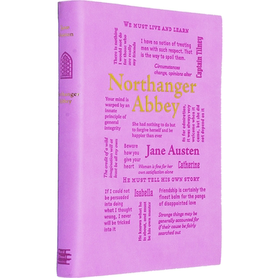 英文原版 Word Cloud系列 诺桑觉寺 Northanger Abbey 软精装 世界经典名著读物小说 外国英语文学 简·奥斯汀