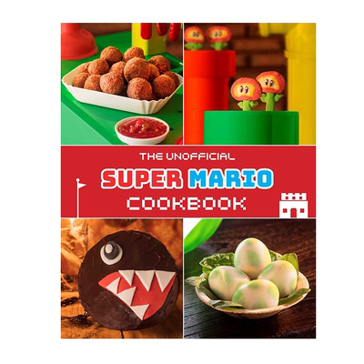英文原版 超级马里奥食谱艺术书 精装 包括50多种游戏美味食物全彩画册 非官方 Unofficial Super Mario Cookbook任天堂马力欧周边