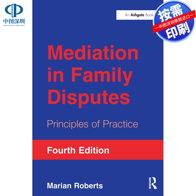 预售【按需印刷】英文原版 家庭争端中的调解 Mediation in Family Disputes 原装进口正版书籍