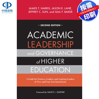预售【按需印刷】英文原版 高等教育的学术领导与管理 Academic Leadership and Governance of Higher Education 原装进口正版书