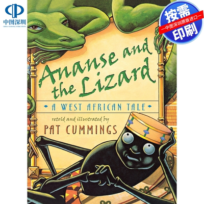预售 按需印刷 英文原版 阿南塞和蜥蜴 Ananse and the Lizard 进口书籍正版