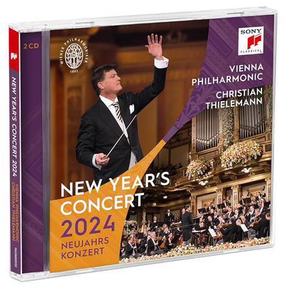 [中图音像]2024年维也纳新年音乐会2CD 蒂勒曼 New Years Concert