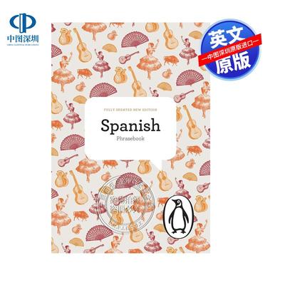 现货英文原版 企鹅西班牙语常用语手册 The Penguin Spanish Phrasebook