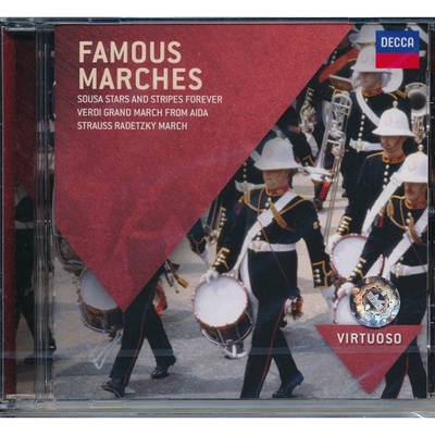 【中图音像】famous marches进行曲合辑 (CD) 4784228 DECCA